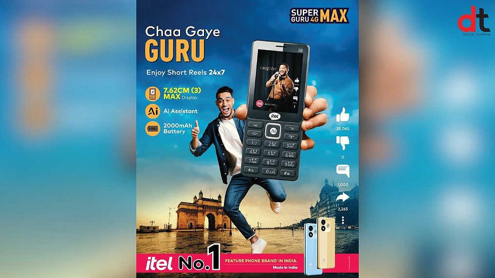 itel Launches Budget-Friendly 4G Feature Phone with AI Voice Assistant