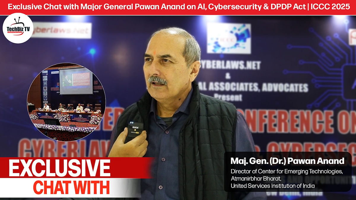 Exclusive Chat with Major General Pawan Anand on AI, Cybersecurity ...
