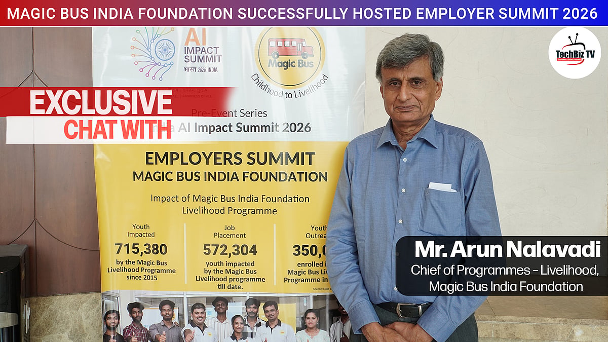 Mr. Arun Nalavadi Speaks on Youth Empowerment | Magic Bus | Exclusive ...