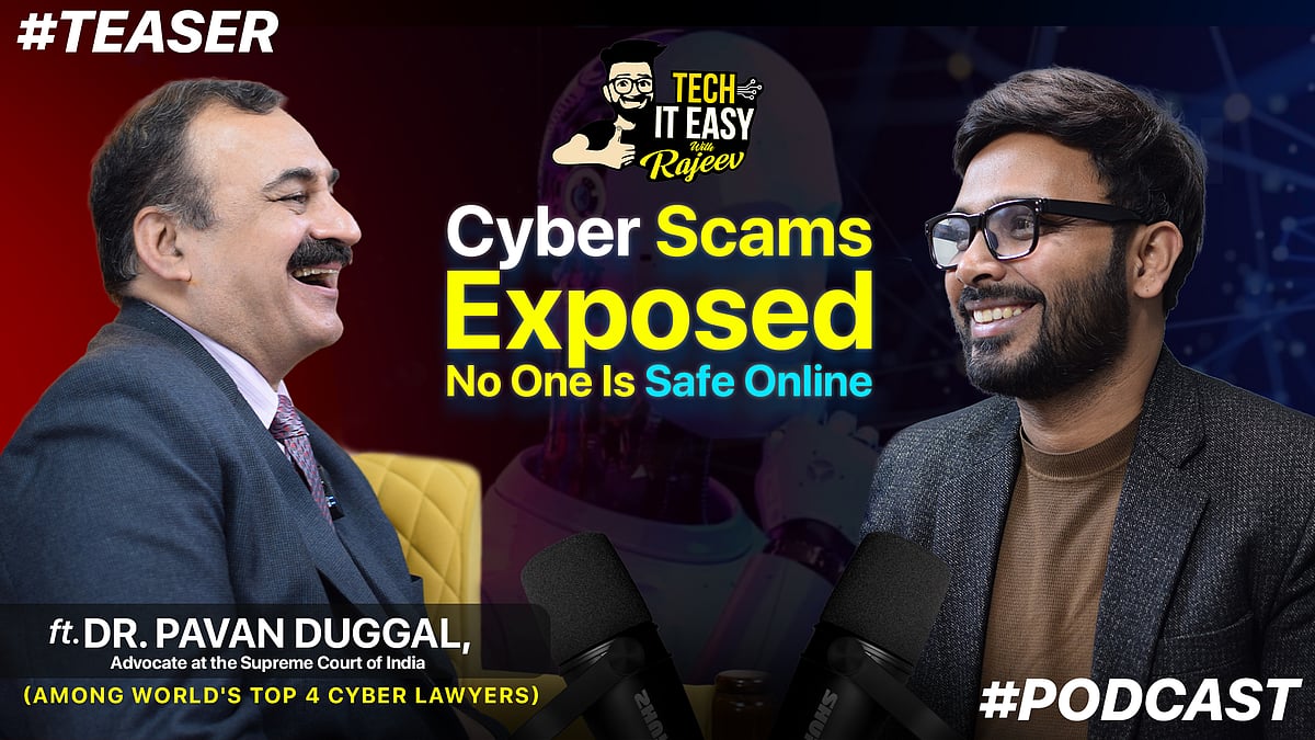 Tech It Easy with Rajeev Podcast | Ep 10 - Teaser | Dr. Pavan Duggal ...
