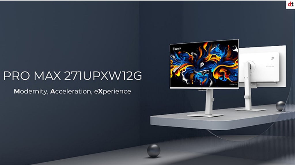 MSI Launches PRO MAX 271UPXW QD-OLED Monitor for Mac-Centric Workspaces