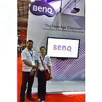 BenQ India, BenQ Projectors, BenQ Monitors, BenQ Stall, Infomcom Expo ...