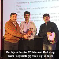 Rashi Peripherals, Rashi wins Best GEO Distributor Award, Rashi Product ...