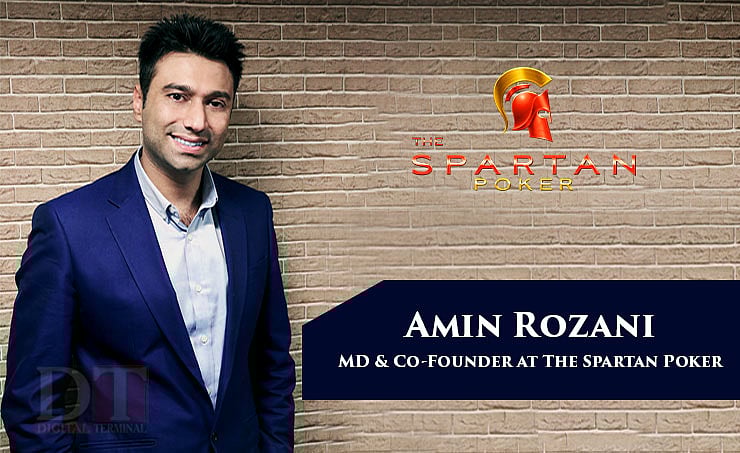 The Spartan Poker, Amin Rozani,The Spartan Poker Founder, Online Poker ...