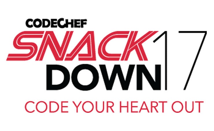 CodeChef India, CodeChef Onsite Programming Competition, CodeChef Partners, SnackDown 2017 ...