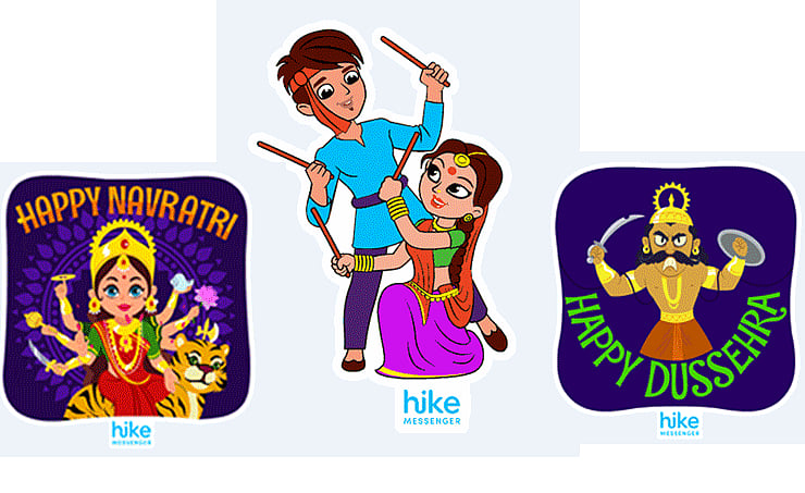 Hike App, Hike Stickers, Hike New Animated Stickers, Festive Season, IT ...