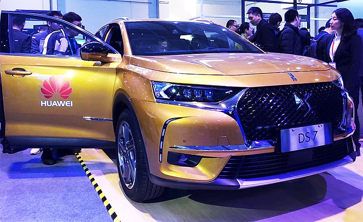 Huawei India, DS 7 Cars, Huawei Connected Car Solution, Huawei Partners ...