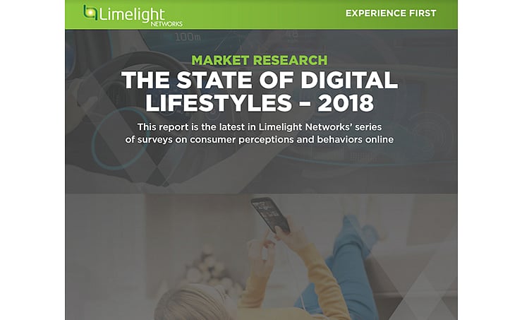 Limelight Networks, State of Digital Lifestyle, Give up on Phone, IT ...