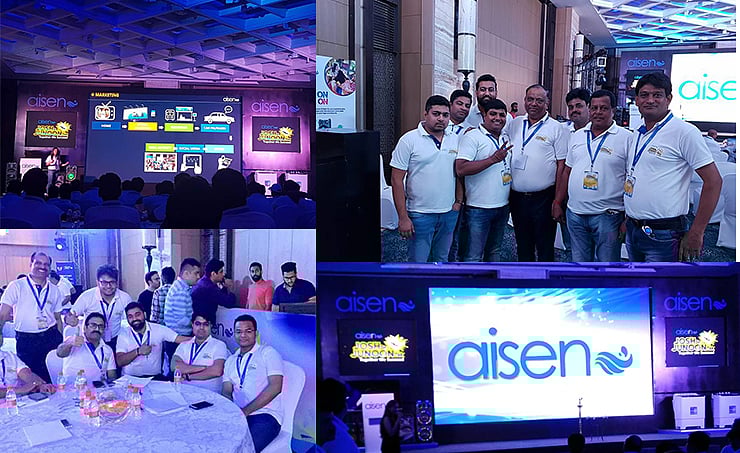 Aisen India, Aisen Partner Meet, Aisen Mega Partner Meet, Aisen Dealers Meet, Josh Se JunoonTak ...