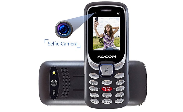 Adcom India, Adcom Feature Phone, Adcom A Series Phone, Adcom A1 Selfie ...
