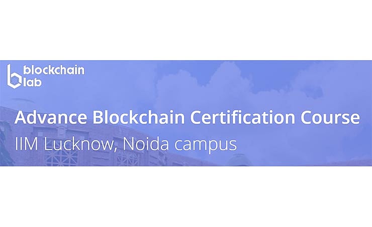 Advance Blockchain Certification Course Launched at IIM Lucknow in ...