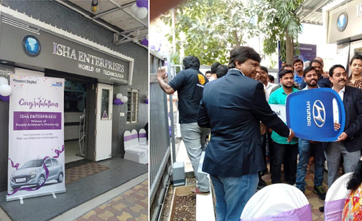 Western Digital India, Purple Achievers Programme, Isha Enterprises, WD ...