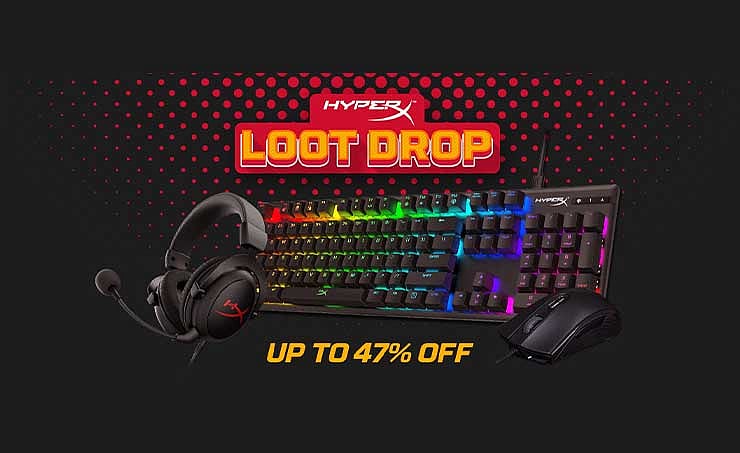 hyperx, hyperx India, hyperx, loot drop sale, loot drop sale in India ...