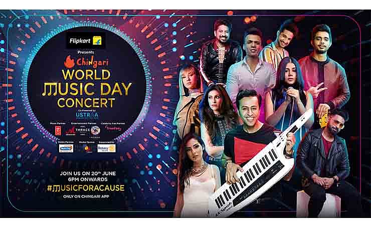 Chingari App, Chingari, World Music Day Concert, Chingari Concert ...