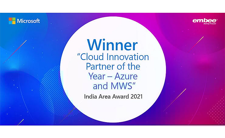 Microsoft India, Embee Software, Cloud Technology, Cloud Innovation ...