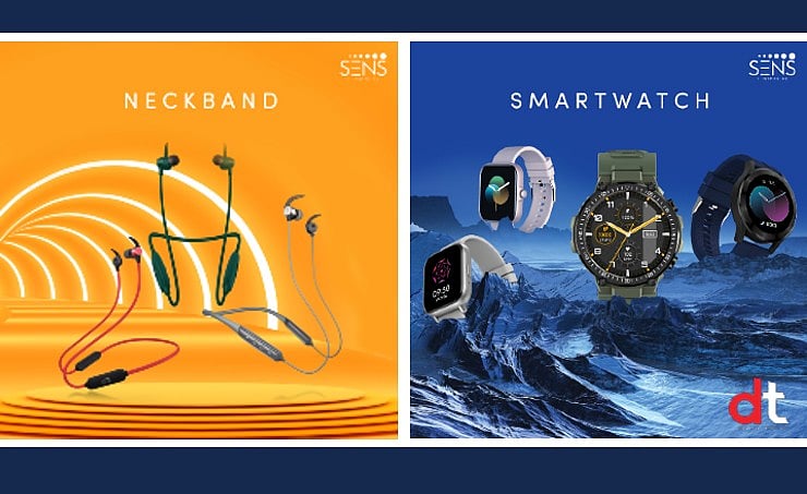 SENS India, SENS Wearable Devices, SENS TWS Earbuds, SENS Smartwatch ...