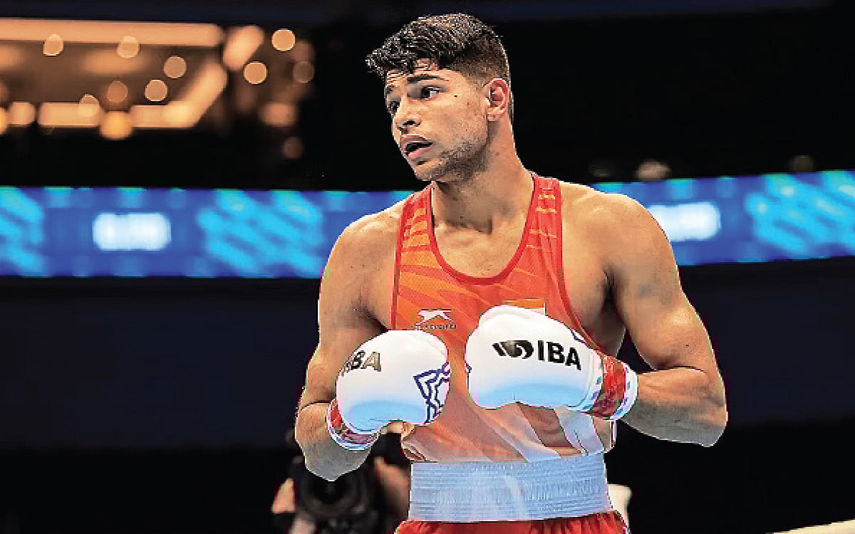 உலக குத்துச்சண்டை: நிஷாந்த் அதிரடி வெற்றி