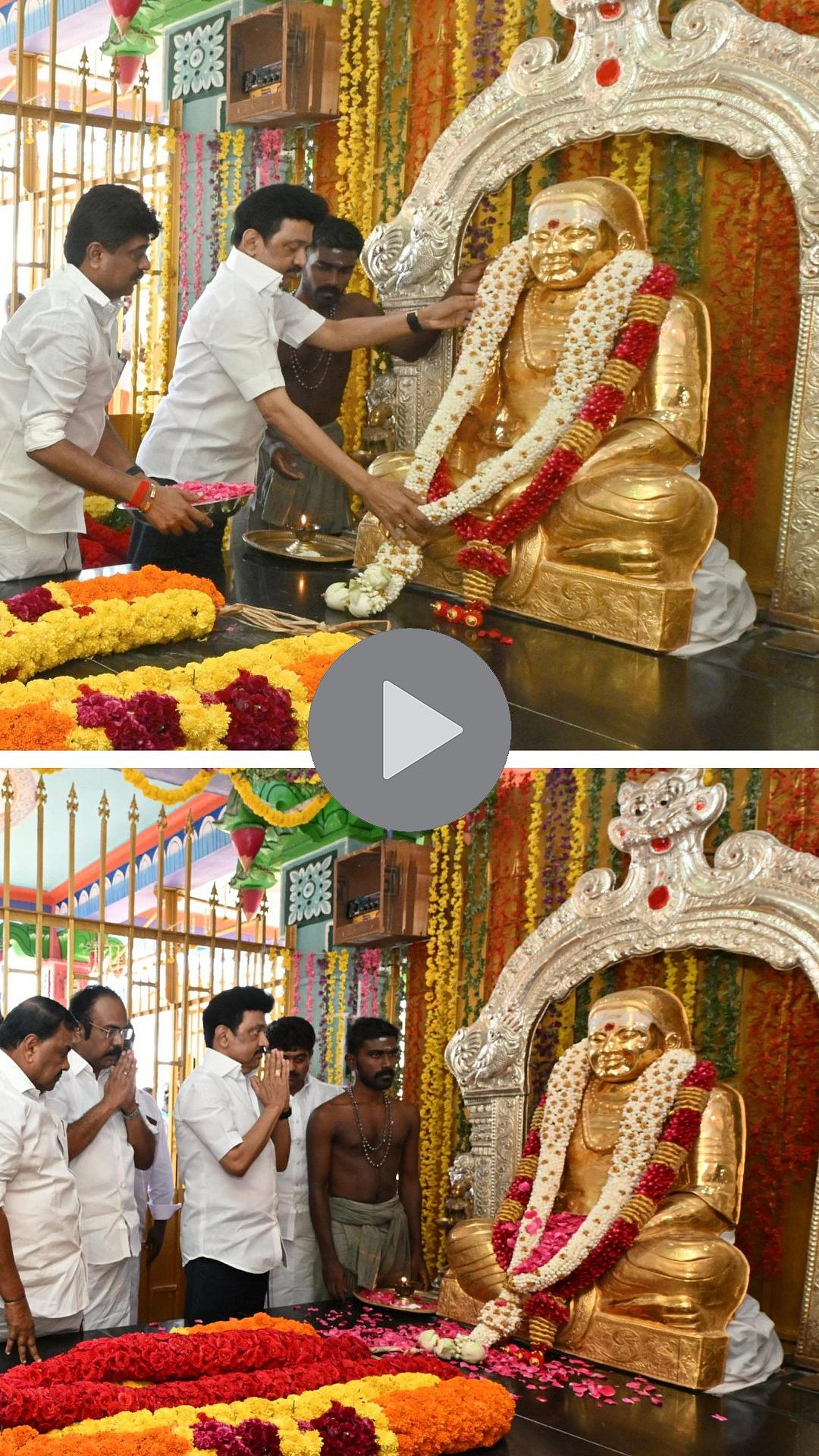 muthuramalinga thevar | பசும்பொன் தேவர் நினைவிடத்தில் முதல்வர் மரியாதை