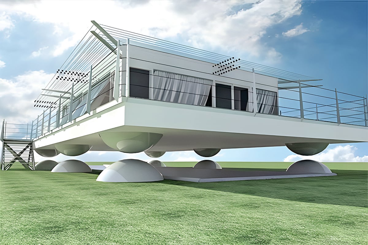 Earthquake-resistant houses