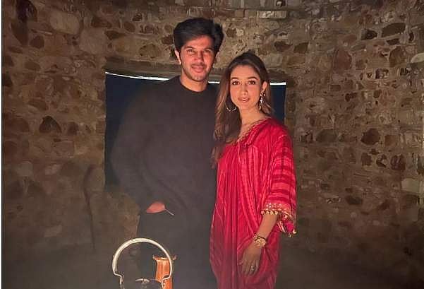 Dulquer Salmaan on his 11th wedding anniversary with wife Amal Sufiya