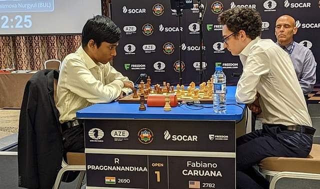 செஸ் உலகக்கோப்பை: இறுதிப்போட்டியில் பிரக்ஞானந்தா!