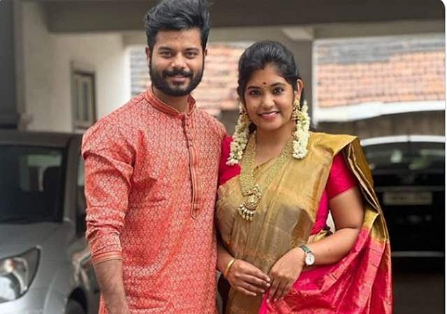 பாரதி கண்ணம்மா தொடர் நடிகையின் கணவர் மரணம்!