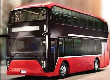 Test run of double-decker bus in Chennai