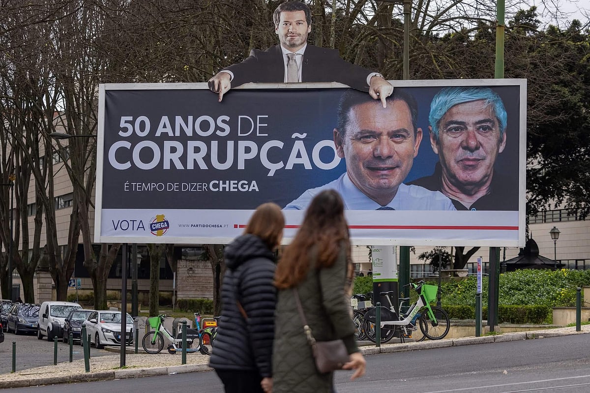 Liberdade de Propaganda: CNE Defende Cartazes do Chega sobre Corrupção ...