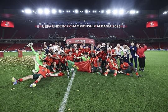 Portugal é campeão da Europa de sub-17