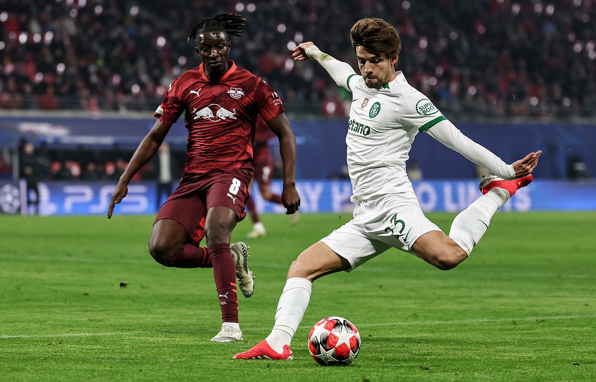 Sporting derrotado em Leipzig (2-1)