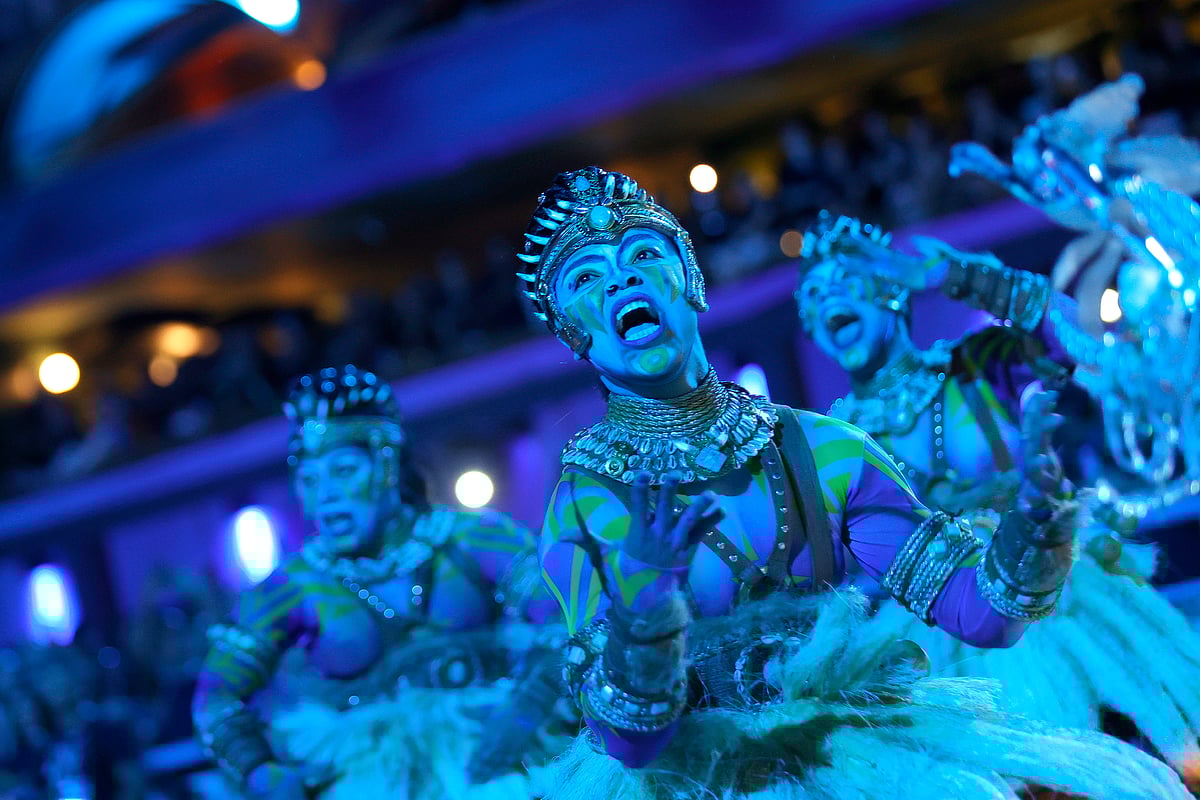 O Carnaval do Rio em fotos. E o momento em que a Sapucaí celebra o ...