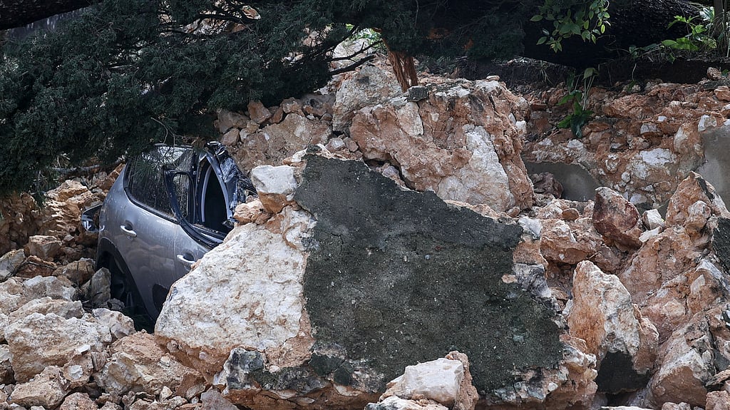 As imagens da destruição causada pela passagem da tempestade Martinho