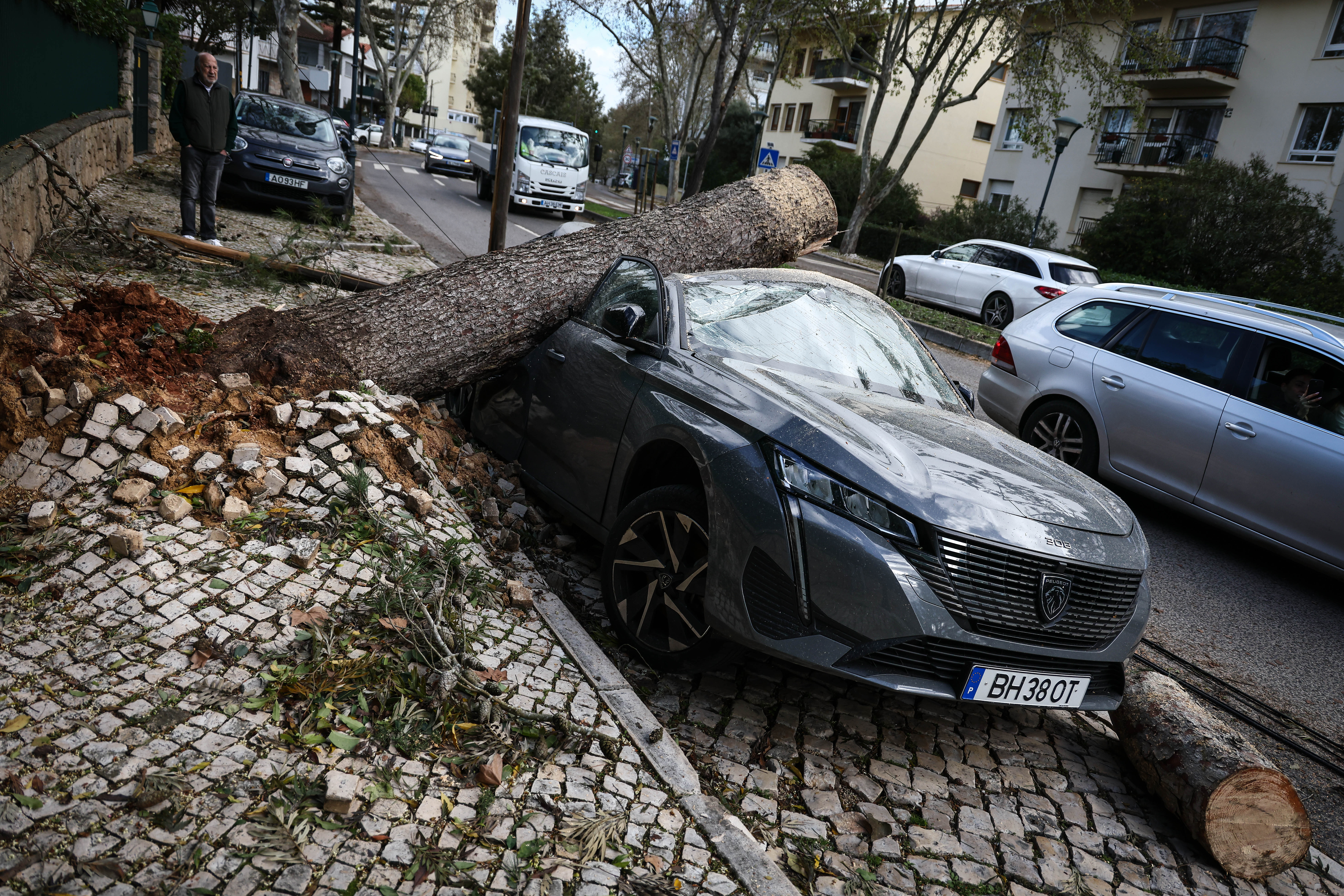 Mau tempo: Portugal continental com mais de 1.200 ocorrências até às 22:00