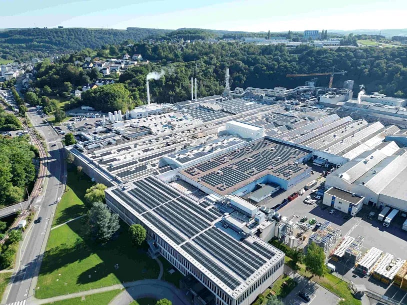 Energia Solar EDP: Central Fotovoltaica de 7 MWp na Goodyear Luxemburgo