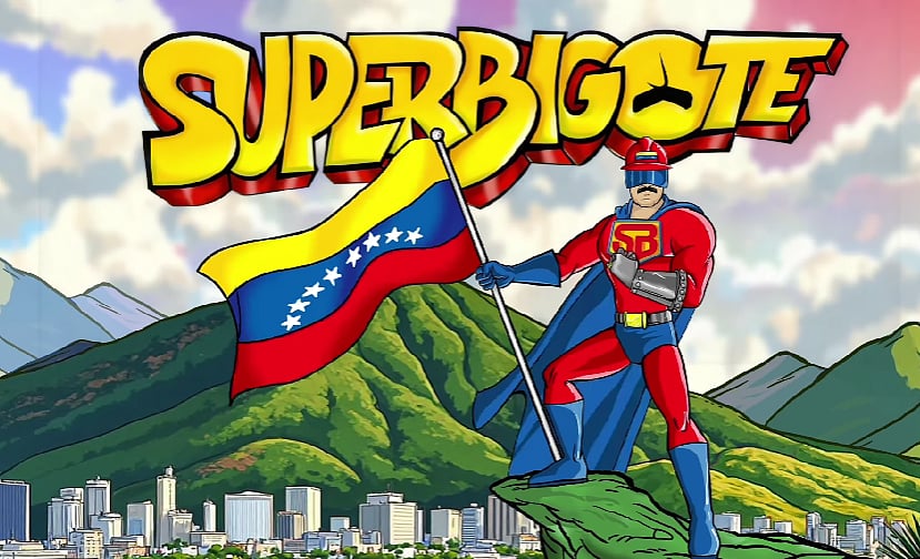 Super Bigode, Maduro em versão super-herói dos desenhos animados na ...
