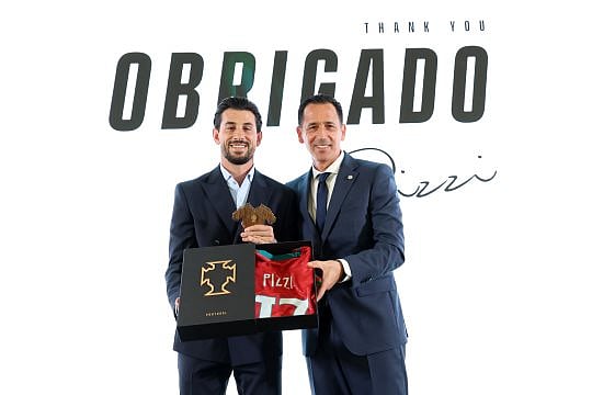 FPF homenageia Pizzi e assinala o fim de uma carreira de referência