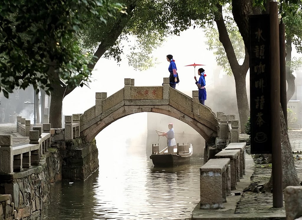 As Antigas Vilas Aquáticas de Suzhou
