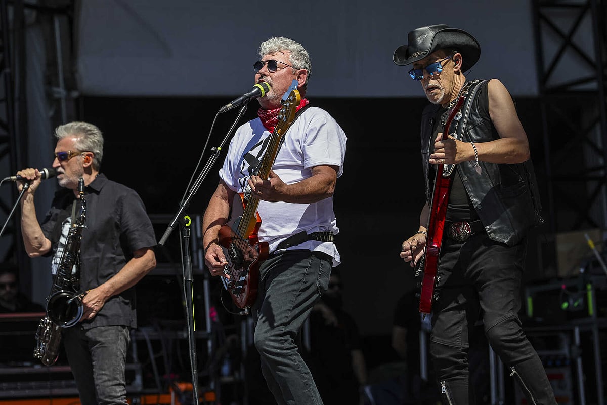 Rock and Roll português de Xutos & Pontapés abriu o Palco Mundo