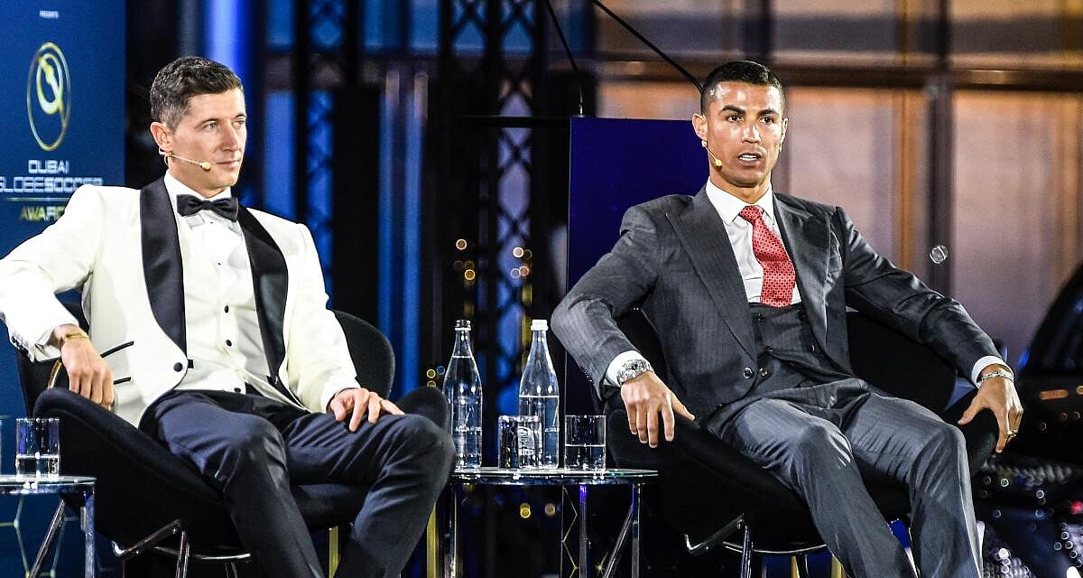 Lewandowski e CR7 somam mais de 1500 golos. O outro duelo do Polónia ...