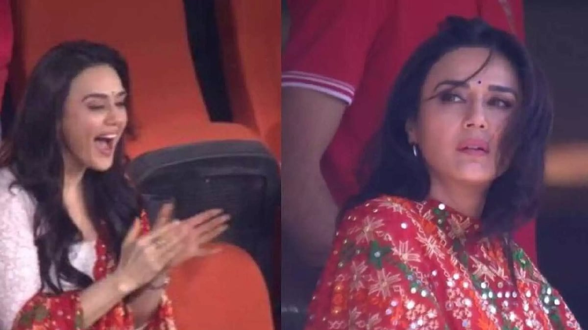 Preity Zinta's enchanting presence at Punjab Kings' match makes fans go ...