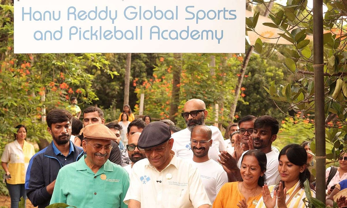 New pickleball academy at Hanu Reddy Farms