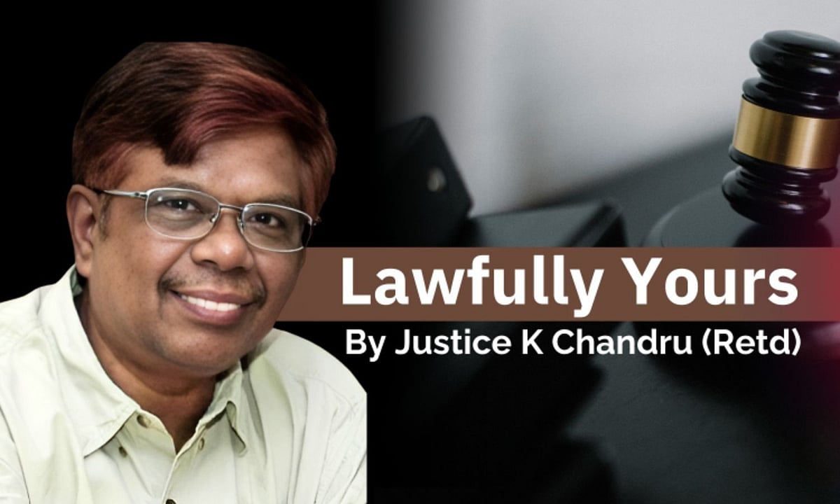 Lawfully yours: By Retired Justice K Chandru|'Compassionate orders’ for ...