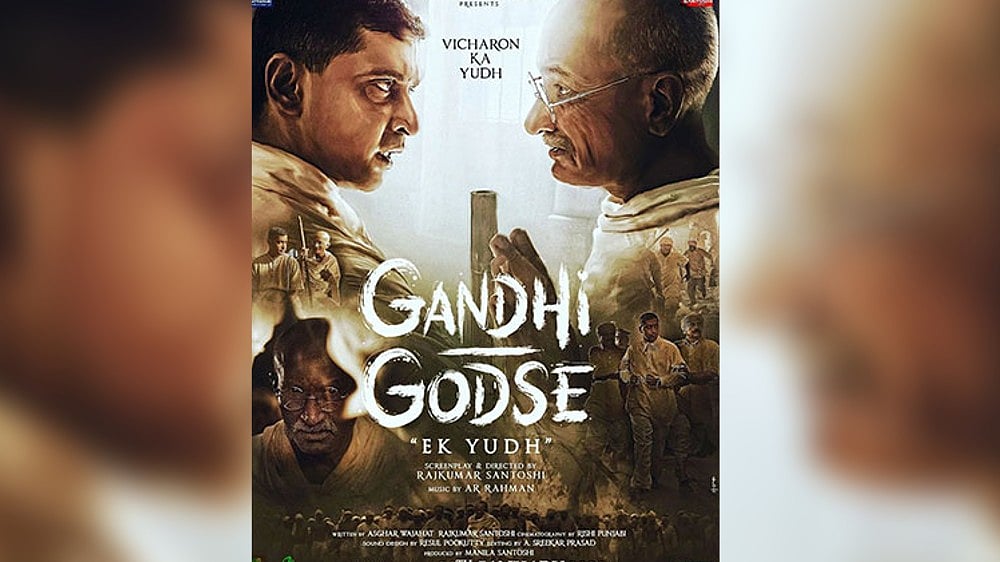 Rajkumar Santoshi's 'Gandhi Godse Ek Yudh' teaser out now