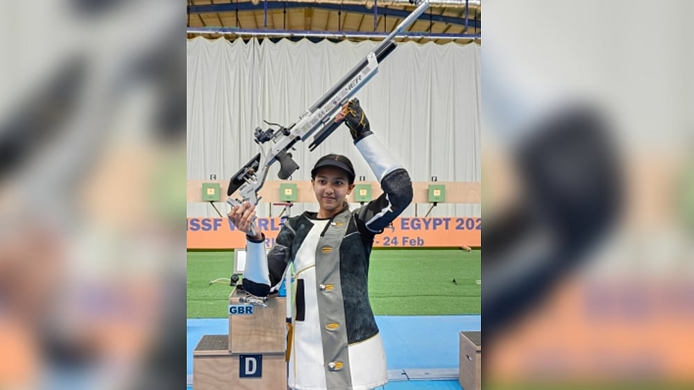 Tilottama Sen wins bronze in women’s air rifle