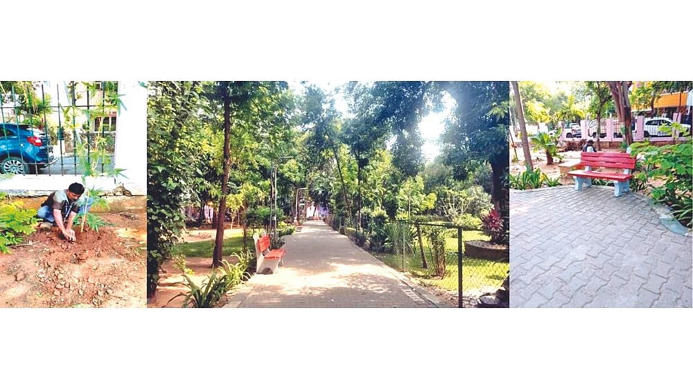 GCC carries out beautification works in city parks for summer