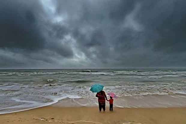 New low pressure may cause overcast sky, rain
