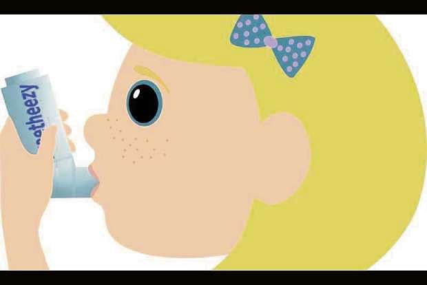 Kids with mild asthma can use inhalers as needed