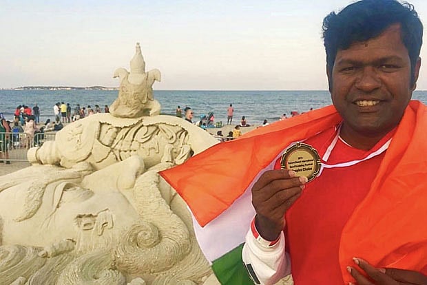 Indian sand artist wins People's Choice Award in US