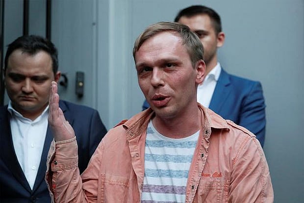 Russia, in rare U-turn after public anger, drops case against journalist