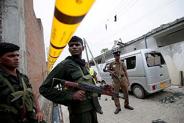 10 terrorists buried without religious rites in Sri Lanka